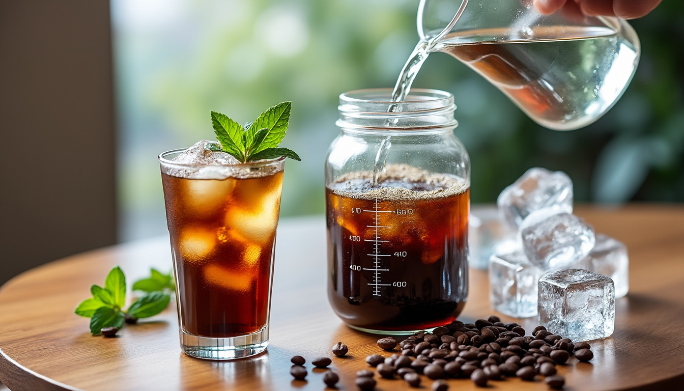 Cold Brew : Méthode, Dosages et Art de Servir le Café Froid
